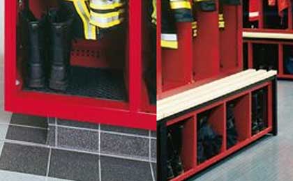Fire Service Lockers - Allied Ireland