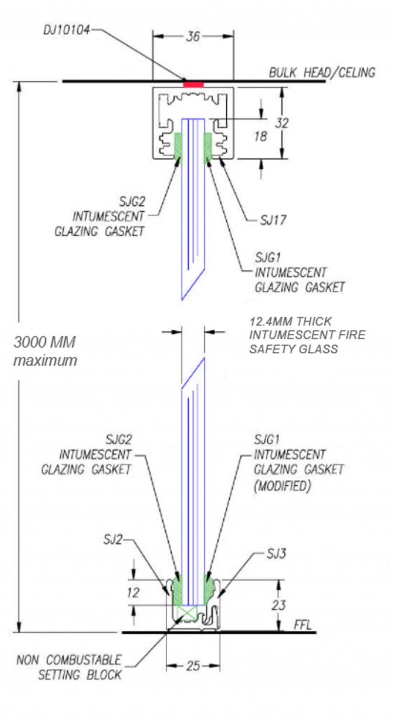 Vertical Section - Allied Ireland